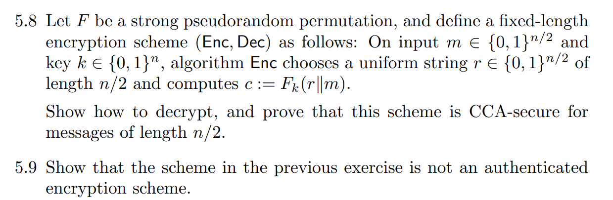 Lec10 CCA & AE Security - Zephyr2023的笔记本